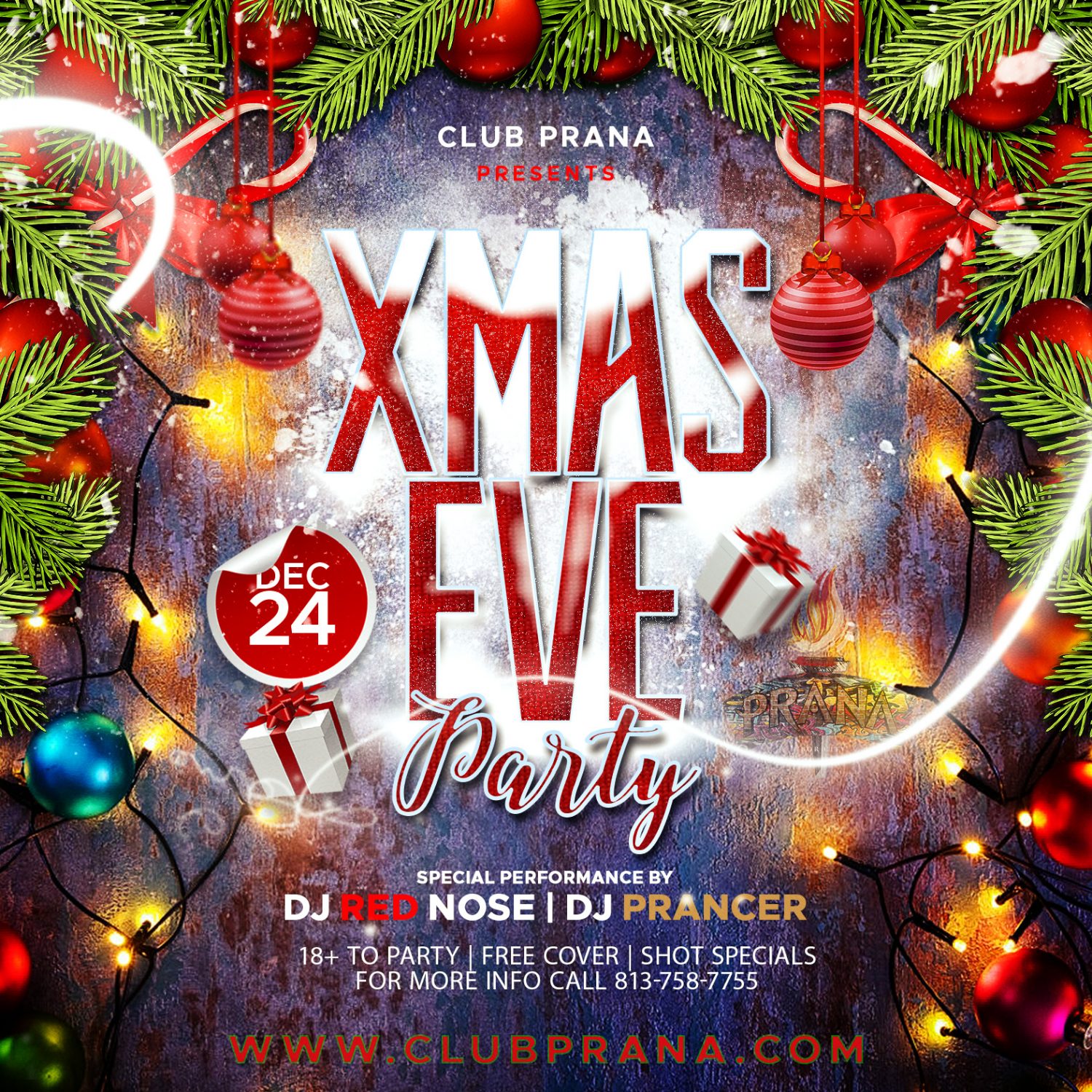 Xmas Eve Party Club Prana Xmas Eve Party Club Prana