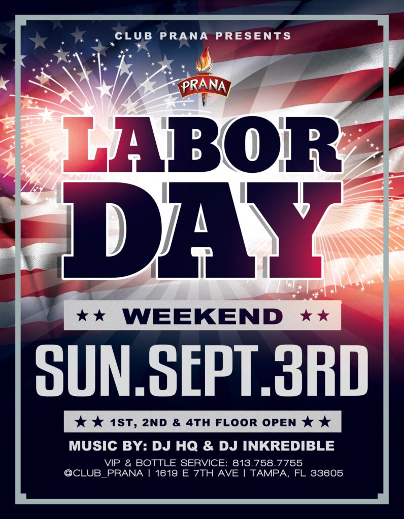 Labor Day Party | Club Prana